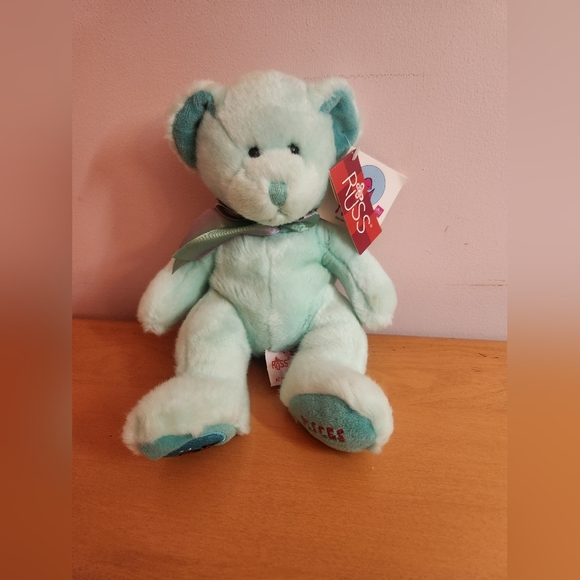 Other | Russ Pisces Teddy Bear Plush Star Scopes Horoscope Zodiac 1 New ...